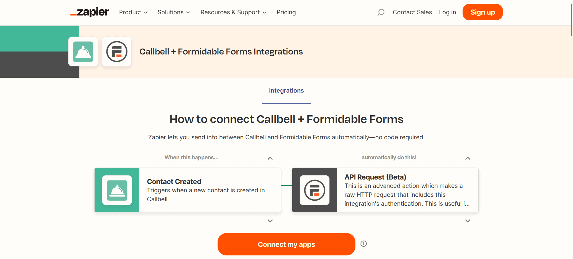 How to connect WhatsApp to Formidable Forms | Callbell
